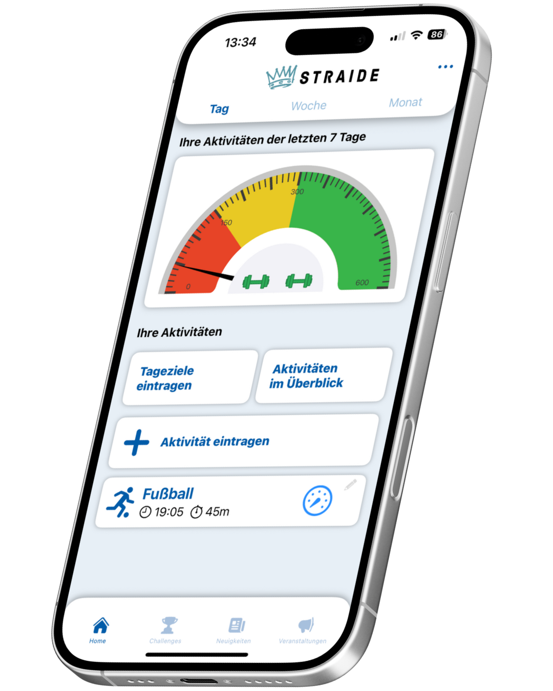Straide-App - Wiener Firmenchallenge